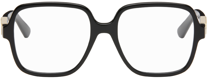 Black Square Glasses By Gucci On Sale