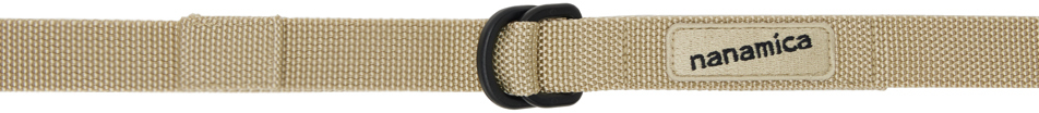 Beige Tech Belt by nanamica on Sale