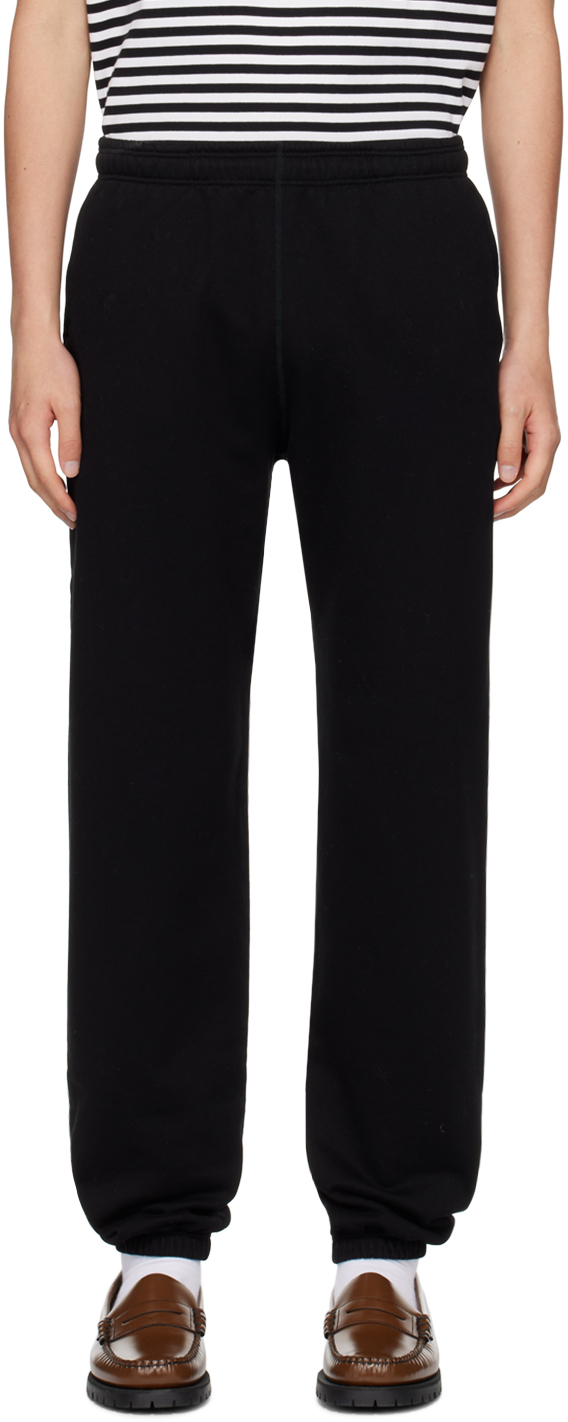 nanamica: Black Drawstring Sweatpants | SSENSE