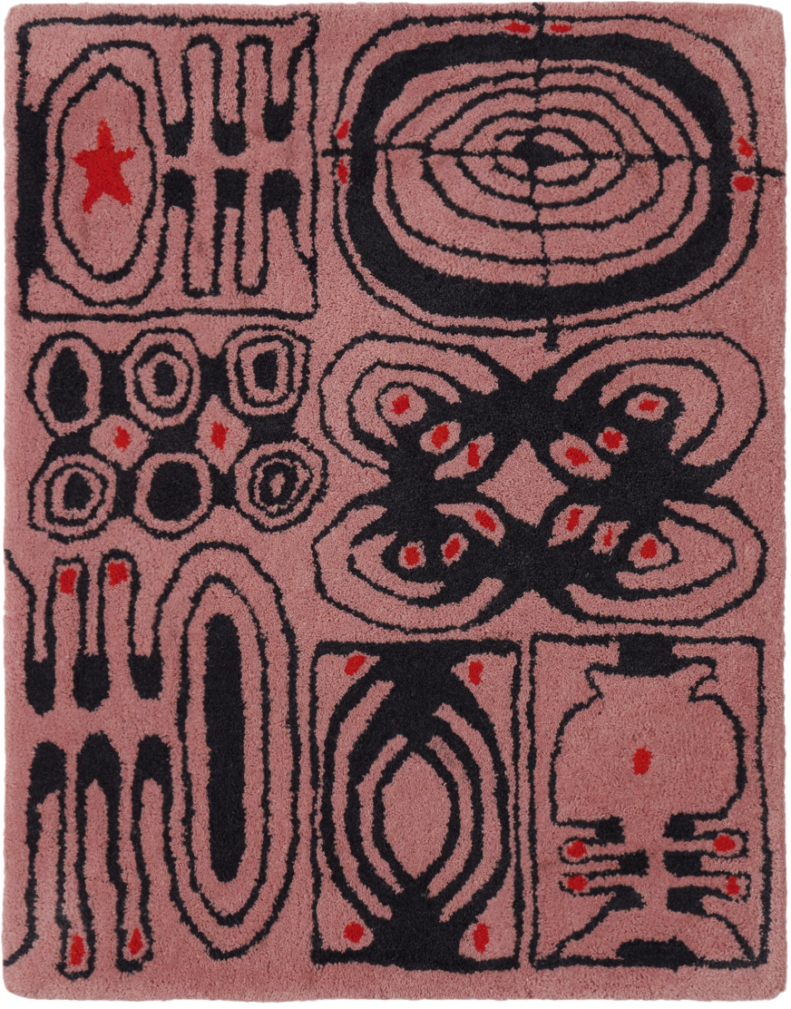 Purple Memory Rug by MAKI RUGS | SSENSE Canada