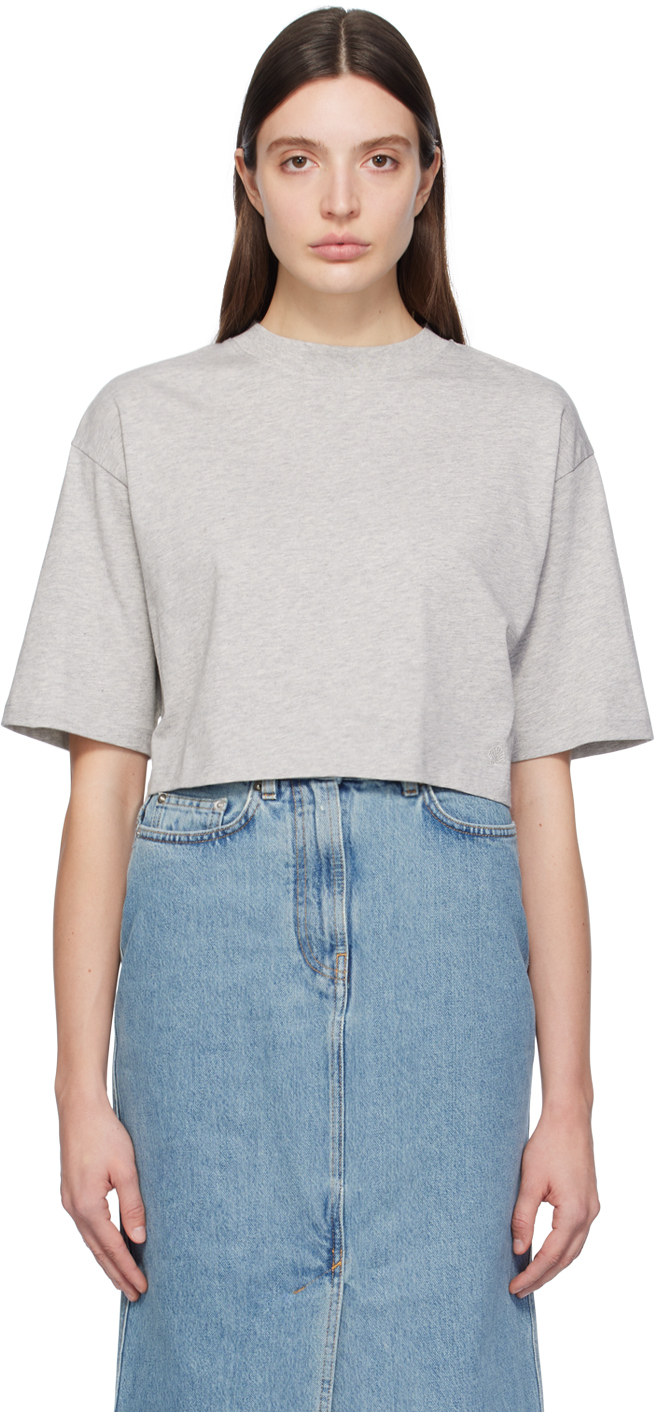 Gray Gupo T-Shirt by Loulou Studio on Sale