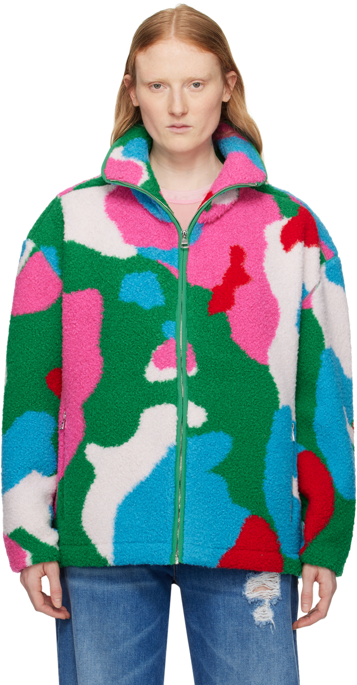 Multicolor Graphic Jacket by JW Anderson on Sale