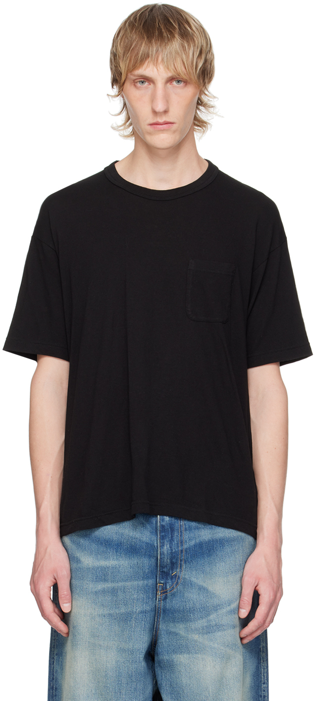 visvim: Black Jumbo T-Shirt | SSENSE Canada