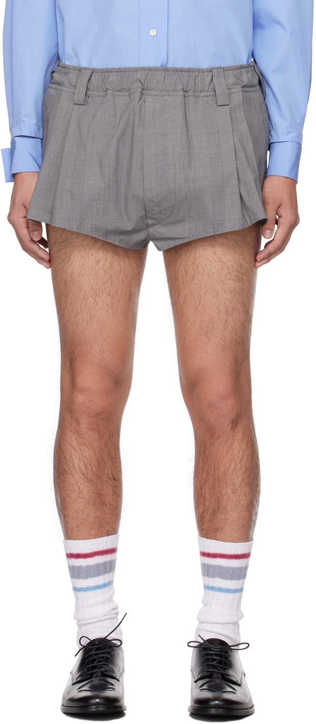 Short court noir et blanc Meryll Rogge en solde