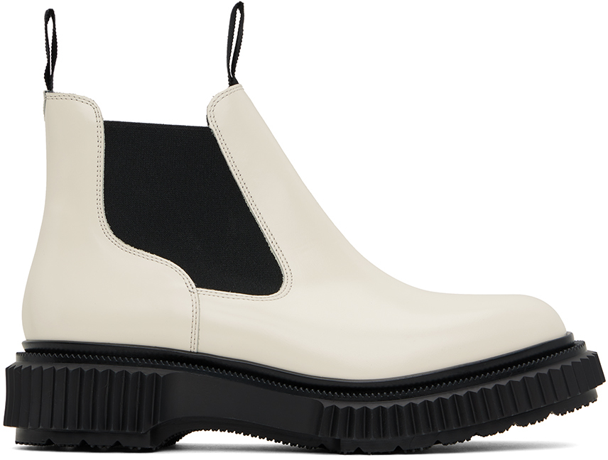 Off-White Type 191 Chelsea Boots by Adieu on Sale