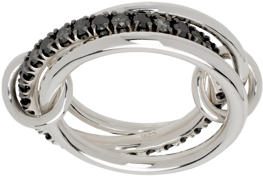 Spinelli Kilcollin: Silver Petunia Ash Ring | SSENSE