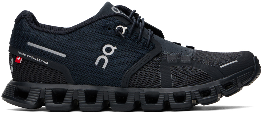 On: Black Cloud 5 Sneakers | SSENSE Canada