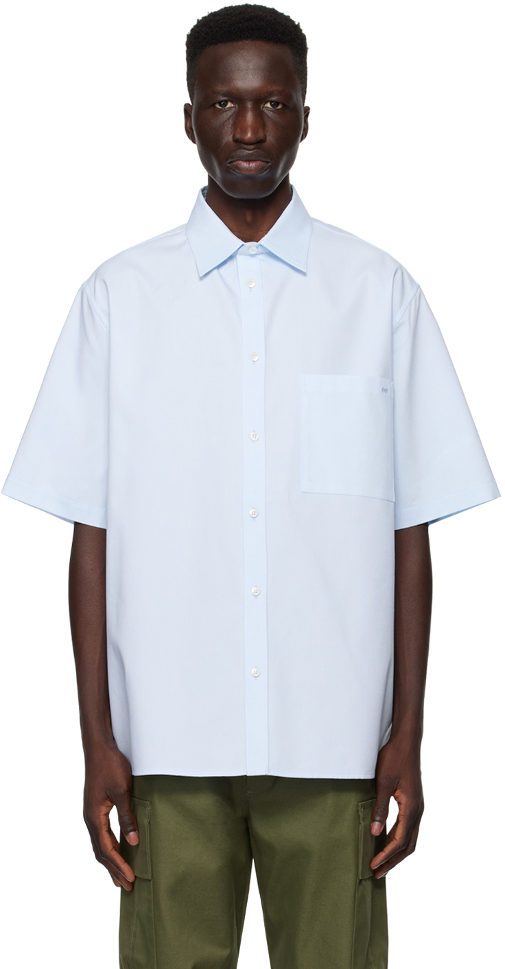 Blue Vale Shirt by DARKPARK on Sale