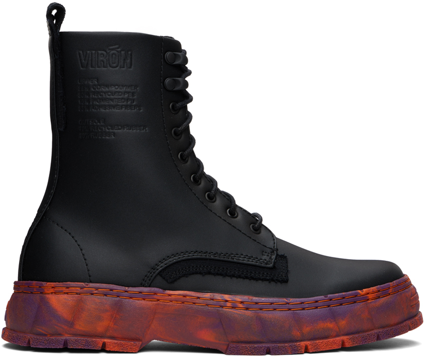 Black 1992 Boots by Virón on Sale