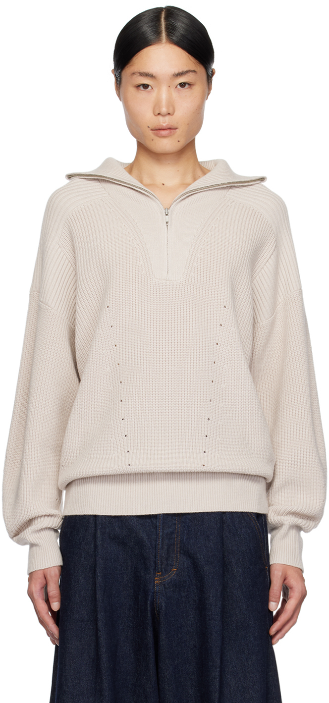Pull Benny beige Isabel Marant en solde