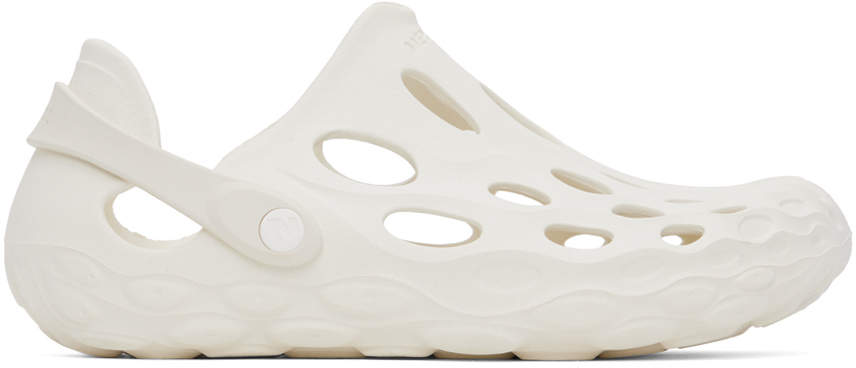 White Hydro Moc Sandals by Merrell 1TRL on Sale