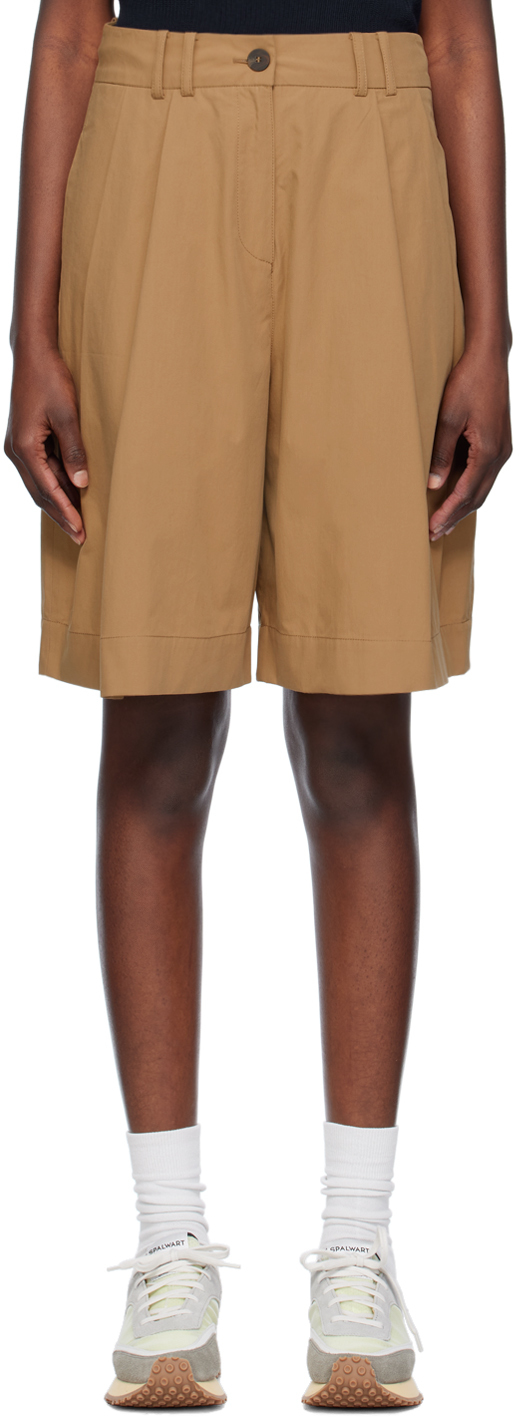 Tan City Shorts by Studio Nicholson on Sale