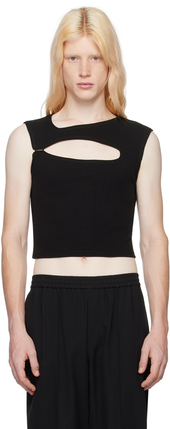 SSENSE Exclusive Black Tank Top by HEAD OF STATE on Sale