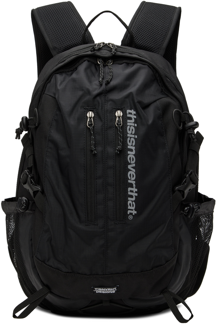 thisisneverthat: Black SP 29 Backpack | SSENSE Canada