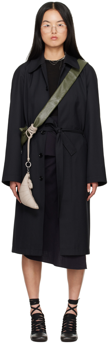 LEMAIRE: Black Light Coat | SSENSE