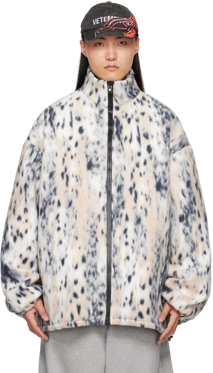 Multicolor Printed Jacket by VETEMENTS on Sale