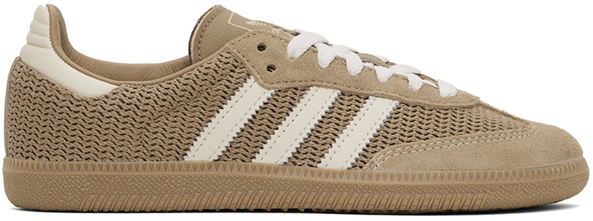 adidas Originals: Taupe Samba OG Sneakers | SSENSE Canada