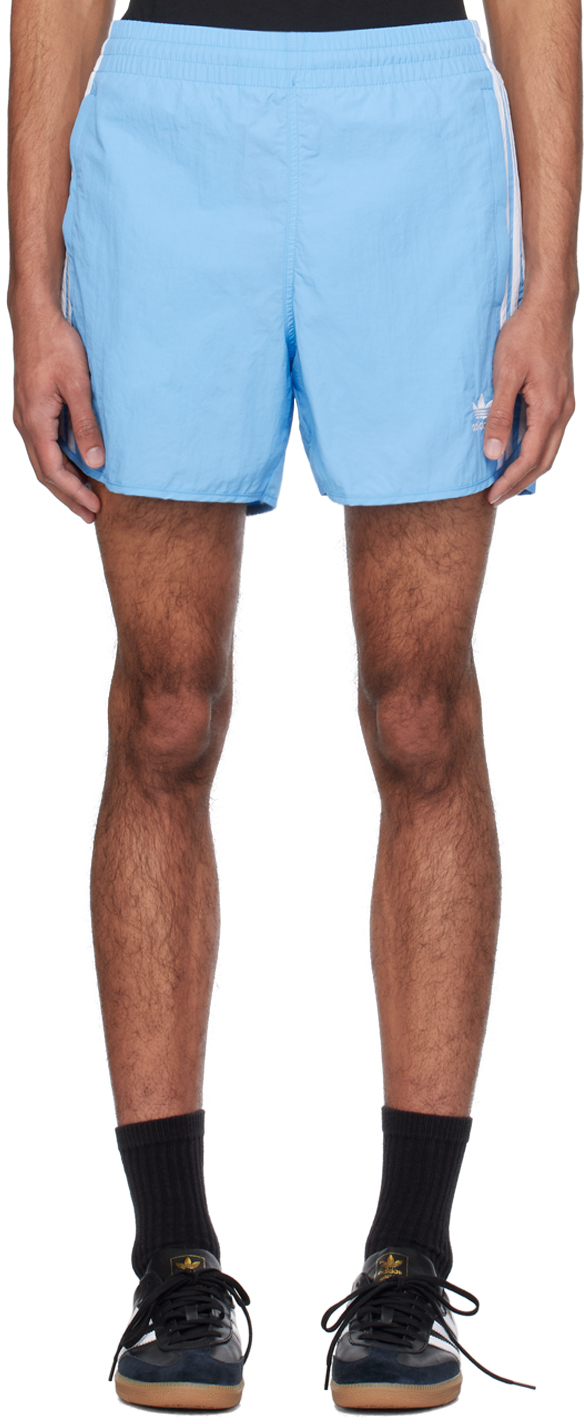 Blue Sprinter Shorts by adidas Originals on Sale