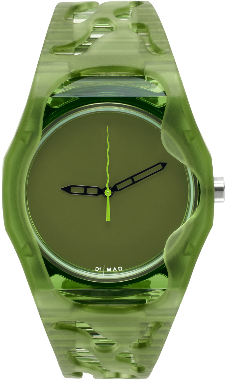 MAD Paris: Green D1 Milano Edition Concept Watch | SSENSE