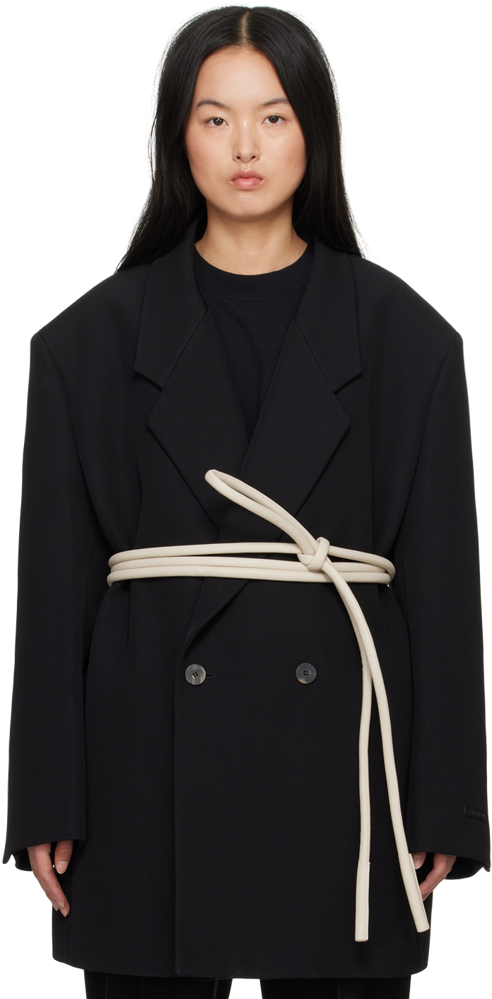 Off-White Leather Rope Belt by Fear of God on Sale