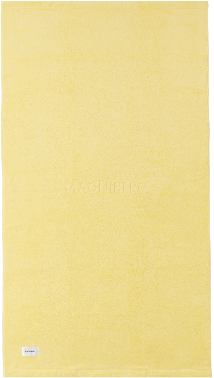 Yellow Gelato Bath Sheet by MAGNIBERG | SSENSE