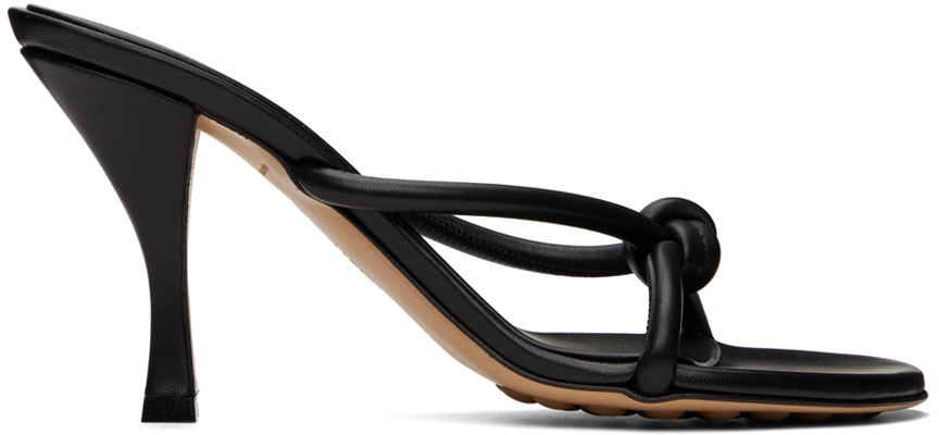 Bottega Veneta: Mules Blink noires | SSENSE France