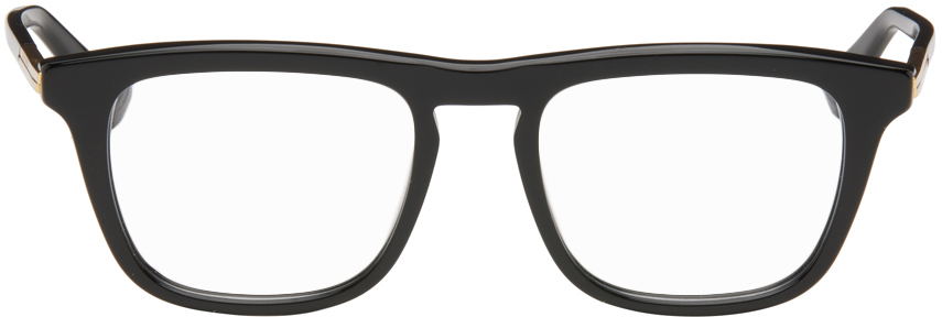Black Square Glasses by Bottega Veneta on Sale