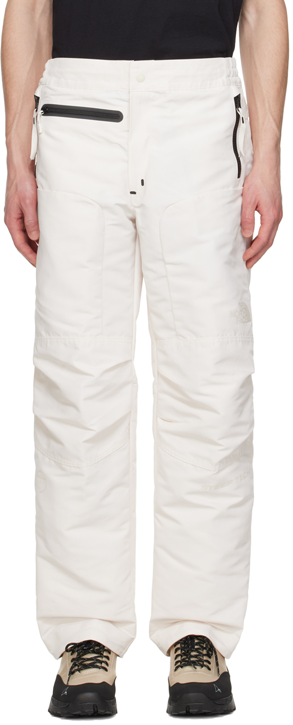 White RMST Steep Tech Trousers by The North Face on Sale