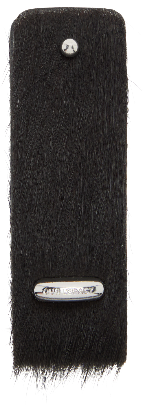 Black Pierced Keychain by OUR LEGACY on Sale