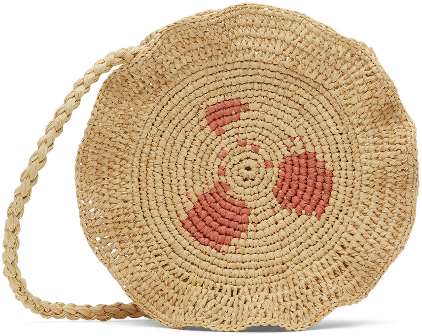 Kids Beige Fina Bag by Bonpoint on Sale