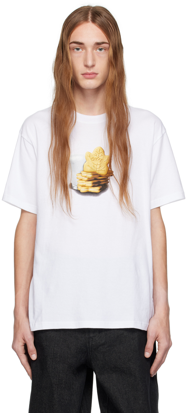 Dime: White Maple T-Shirt | SSENSE Canada