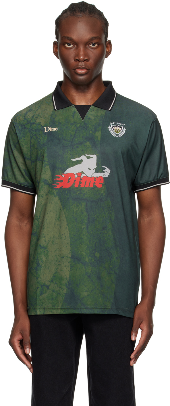 Dime: Green Final T-Shirt | SSENSE