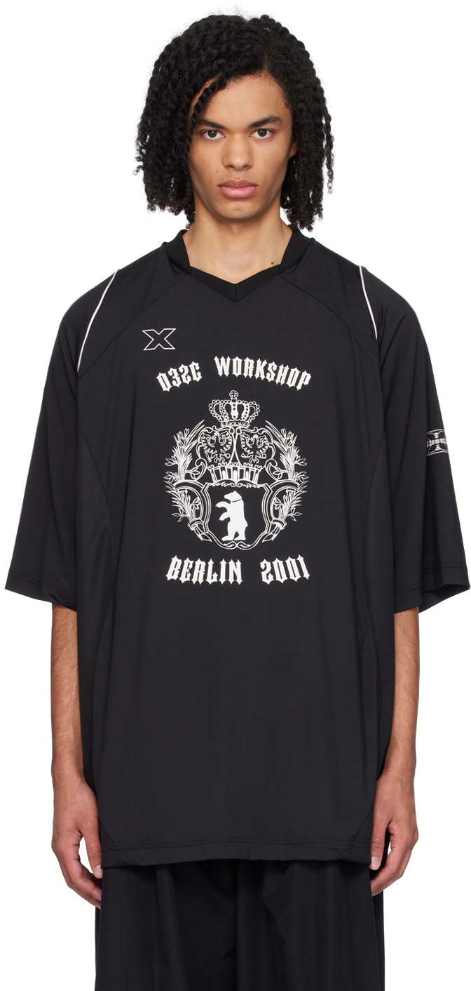 Black Bär T-Shirt by 032c on Sale