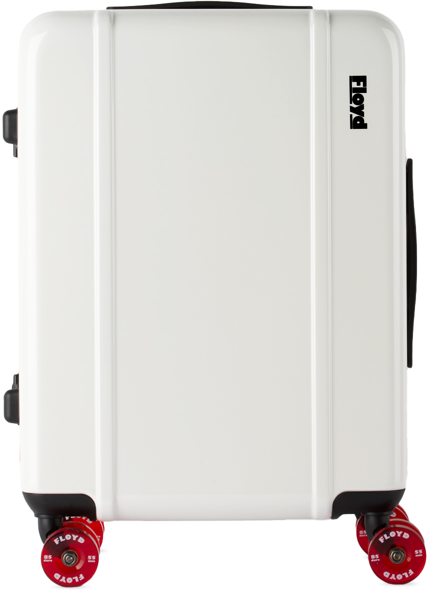 White Cabin Suitcase by Floyd on Sale