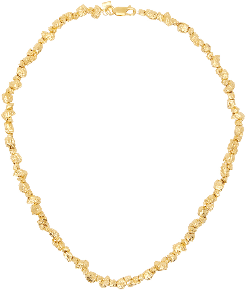 Veneda Carter: Gold VC005 Signature Chain Necklace | SSENSE