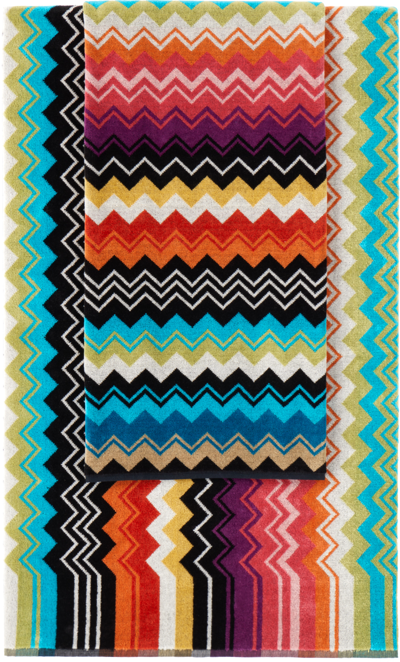 Multicolor Giacomo Two-Piece Towel Set by Missoni | SSENSE