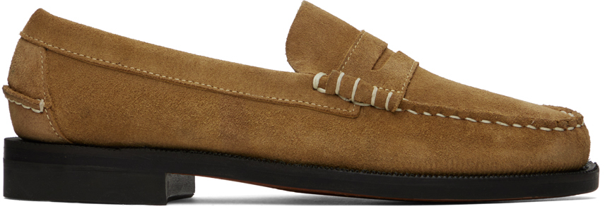 Tan Classic Dan Loafers by Sebago on Sale