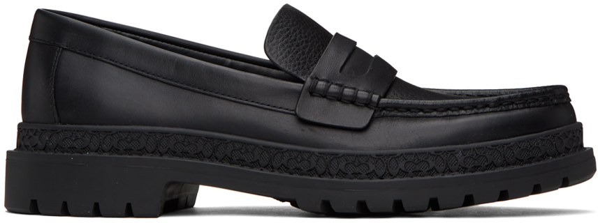 Coach 1941: Black Cooper Loafers | SSENSE