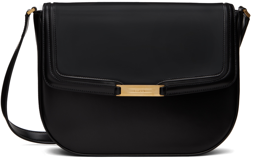 Bally: Black Decò Crossbody Bag | SSENSE Canada