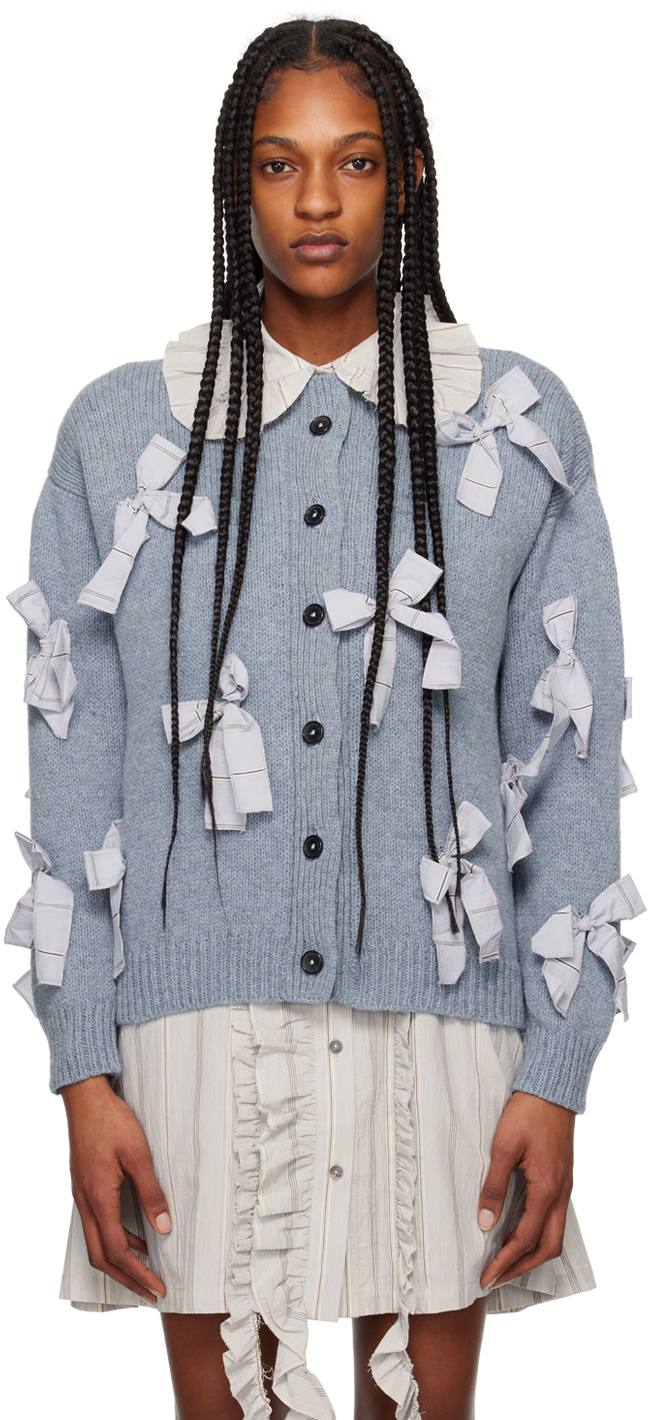 Cawley: 蓝色 Rosa 开衫 | SSENSE