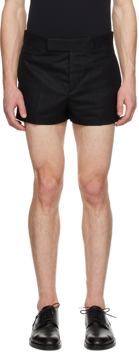 Black Nº 7C Shorts by SAPIO on Sale