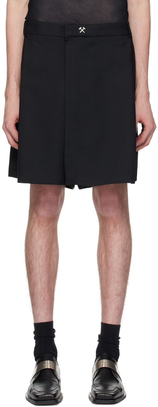 Black Qalbi Skort by GmbH on Sale