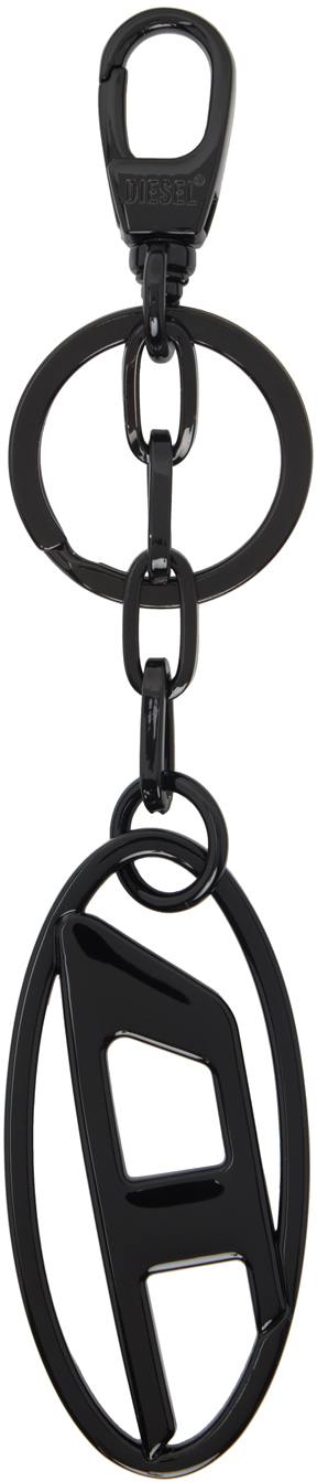 Diesel: Black Holy-C Keychain | SSENSE