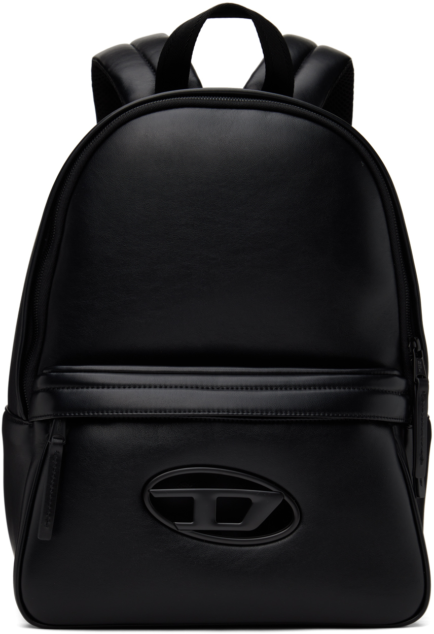 Diesel: Black Holi-D Backpack | SSENSE