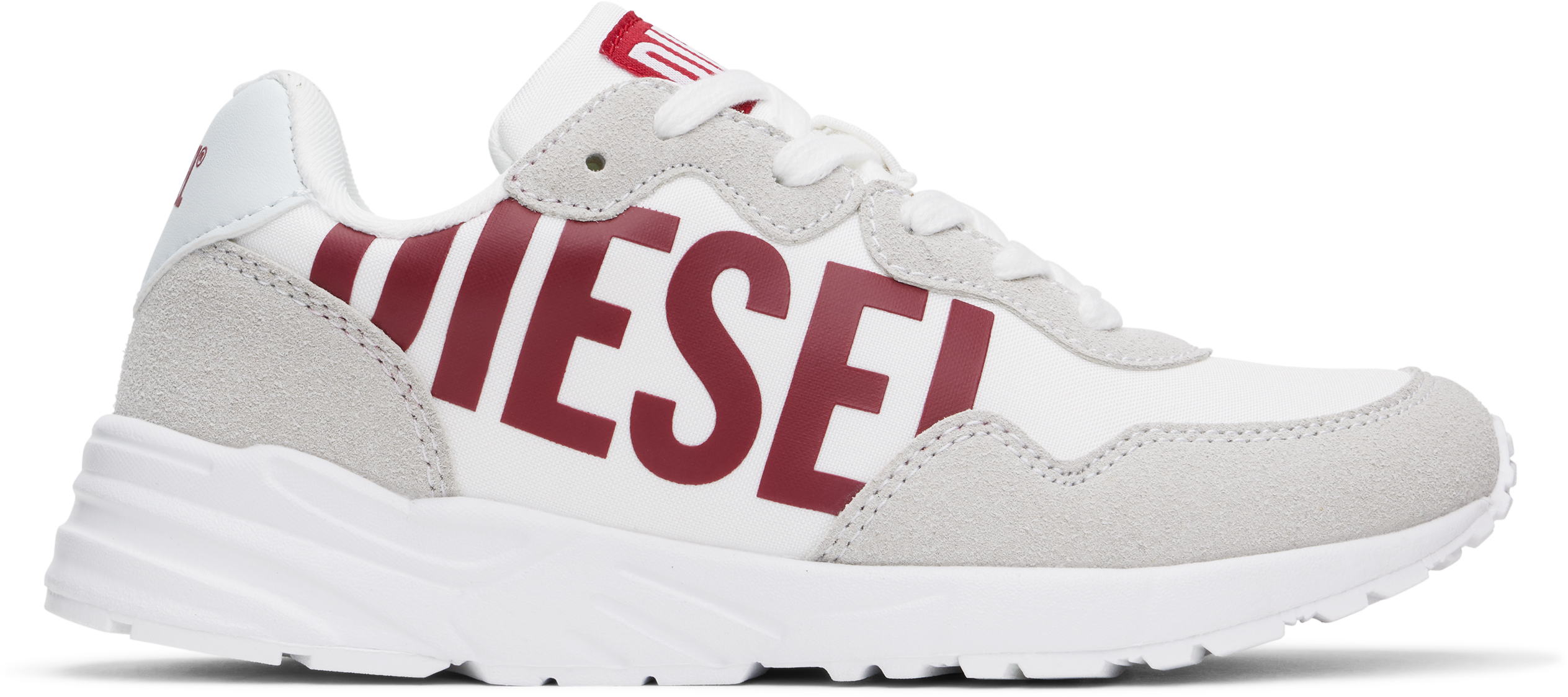 Kids White S-Star Light Lc Sneakers by Diesel on Sale