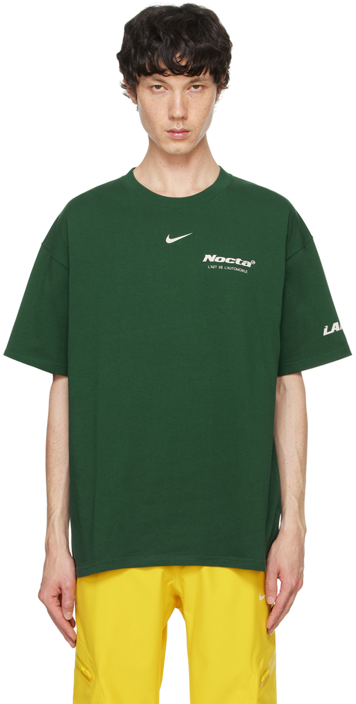 Nike: Green NOCTA & L'ART Edition Burrow T-Shirt | SSENSE Canada
