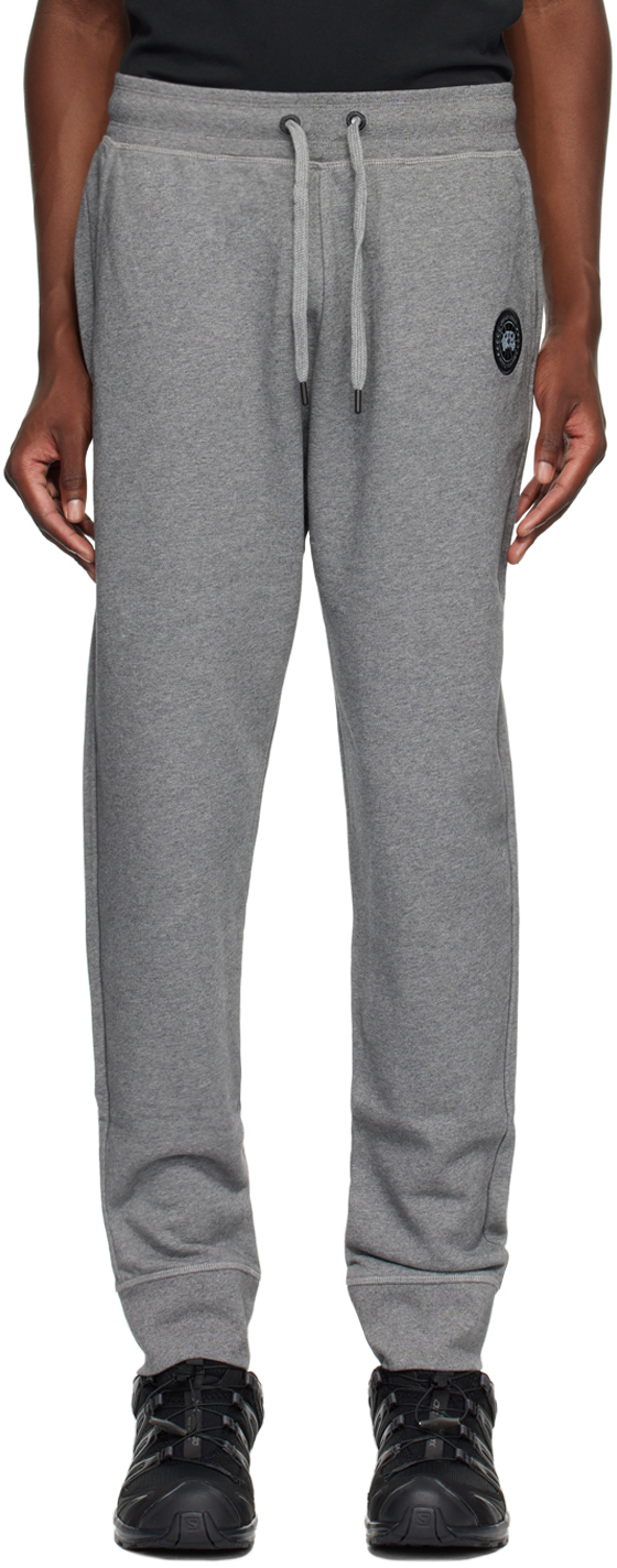 Canada Goose: Gray Huron Sweatpants | SSENSE