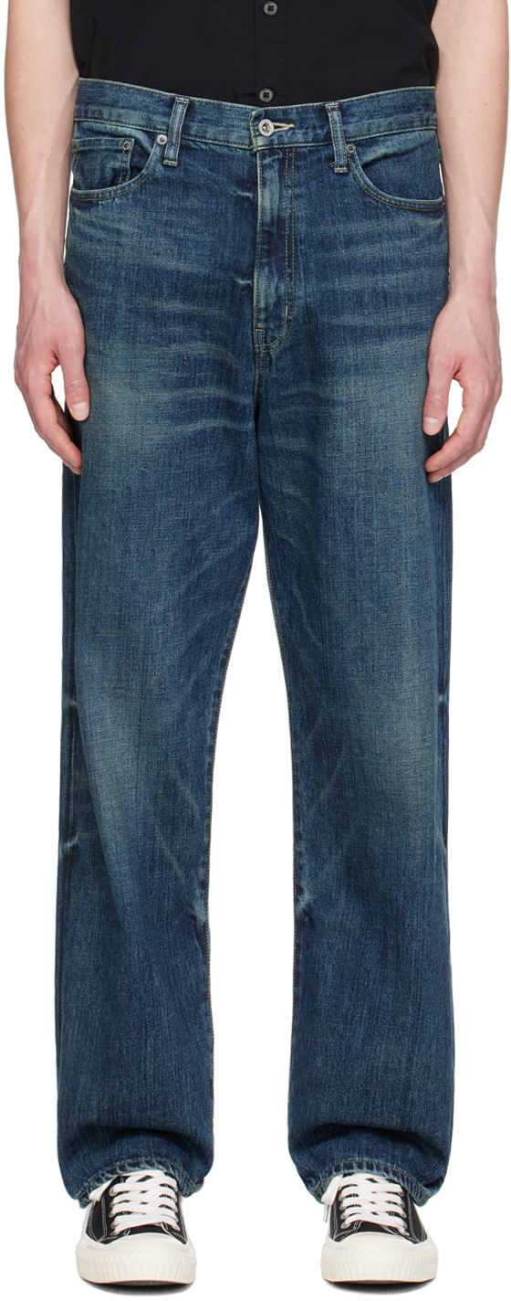 Indigo DP Basic Jeans by Neighborhood on Sale