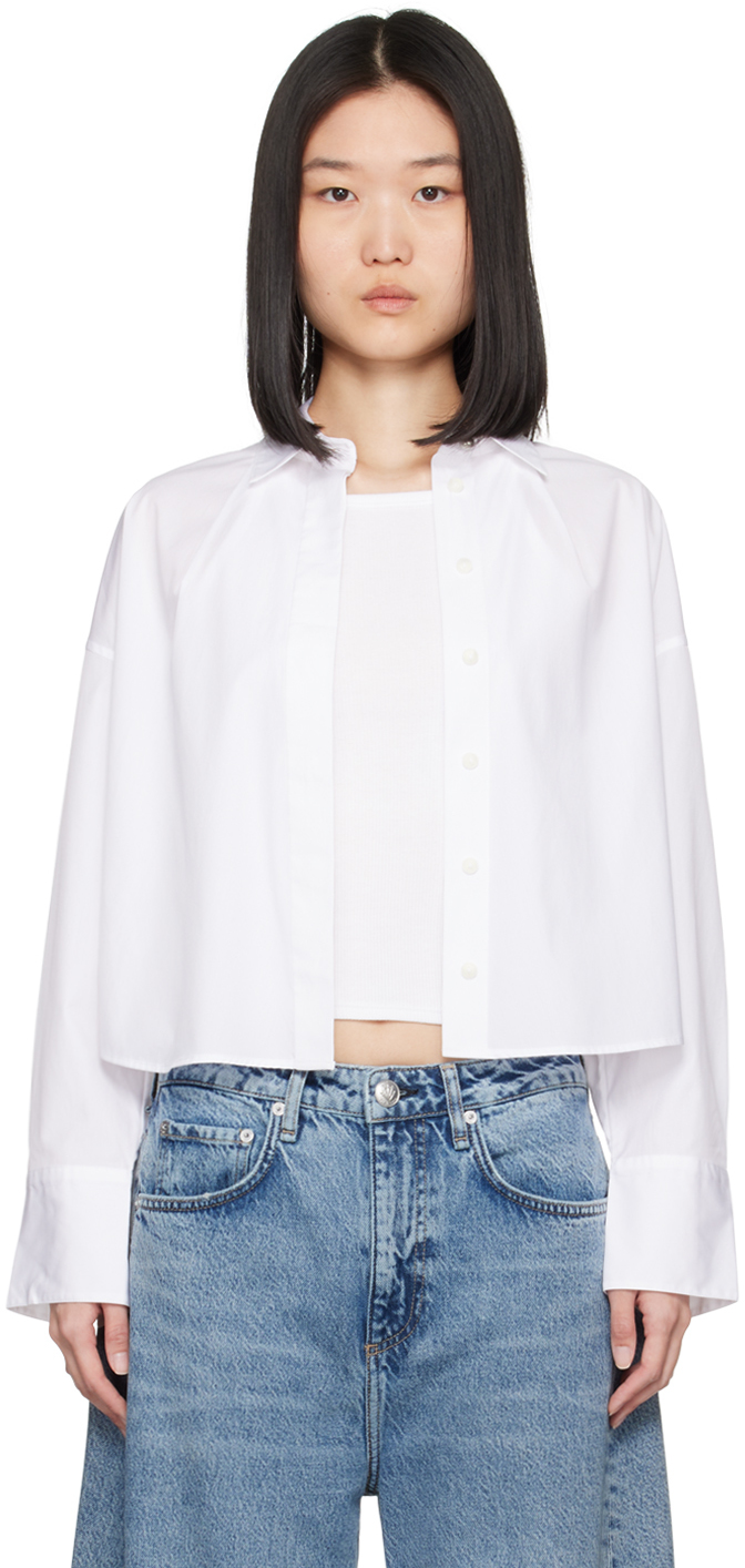 rag & bone: White Martha Shirt | SSENSE