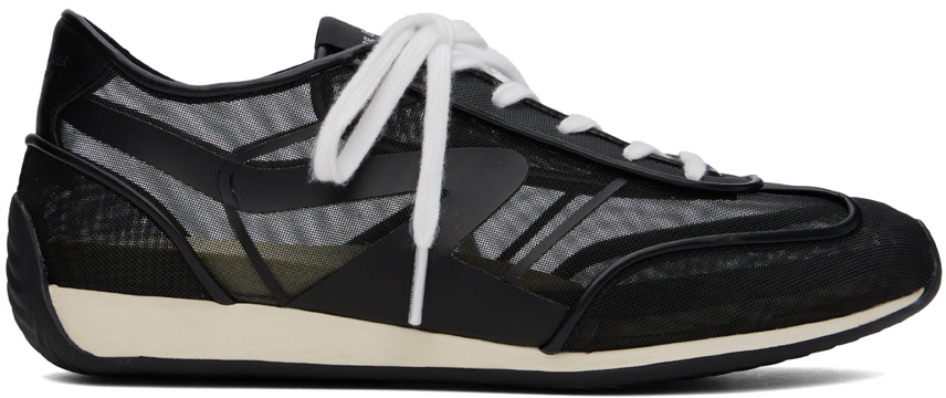 Black Retro Runner Slim Sneakers by rag & bone on Sale